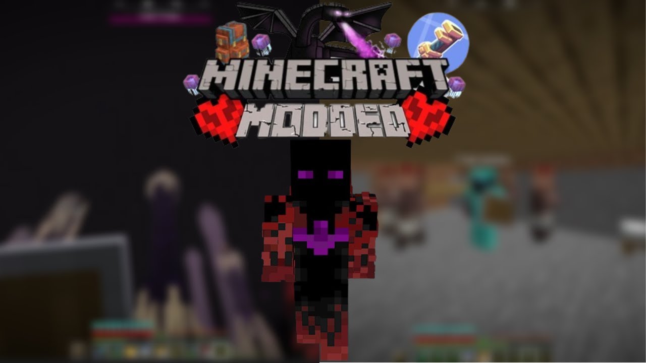 Beating The Game!! First Mod!! Minecraft Modded- Episode 2 - YouTube