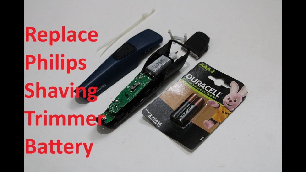 How to Replace the Battery in Your Shaving Trimmer: Step-by-Step Guide ...