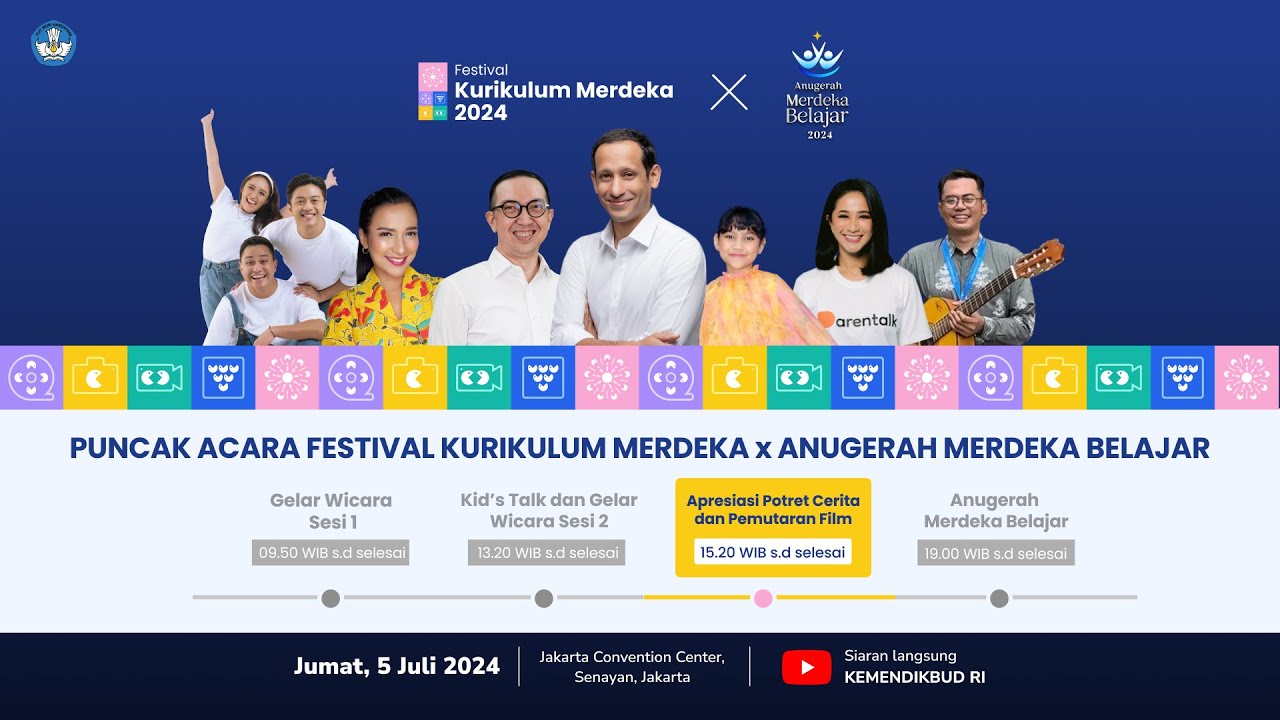 Pemutaran Film Dokumenter dan Apresiasi Potret Cerita Kurikulum Merdeka ...