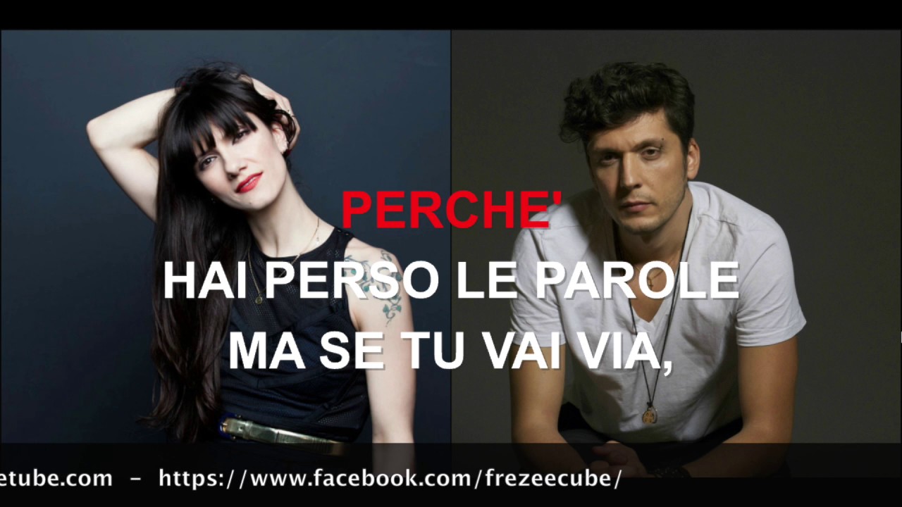 Ermal Meta & Elisa - Piccola Anima - Karaoke con testo - YouTube