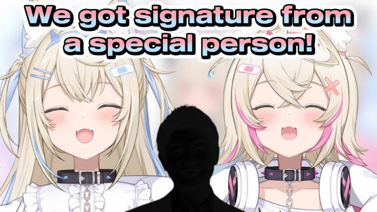 FuwaMoco got a rare signature during 6th Fes [Hololive/FuwaMoco ...