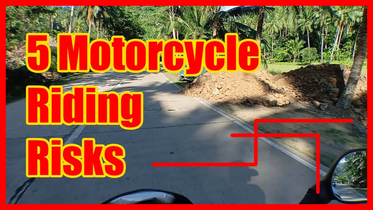 5 Motorcycle Riding Risks | Testing Camera Settings - YouTube