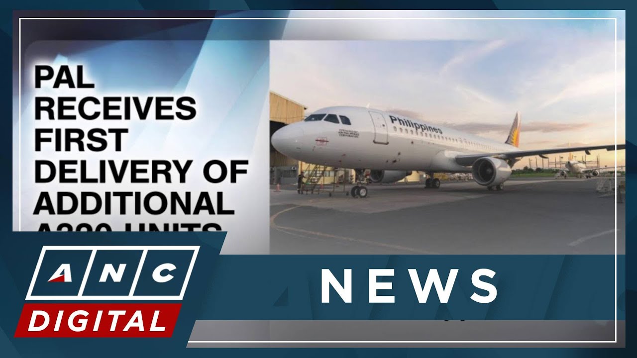 PAL receives first delivery of additional A320 units | ANC - YouTube