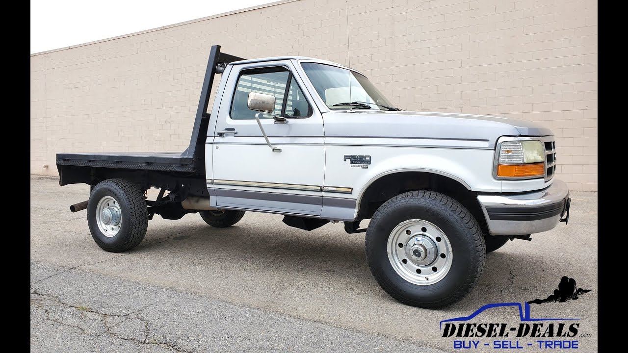 WWW.DIESEL-DEALS.COM 1997 FORD F250 REGULAR CAB 4X4 7.3 POWERSTROKE ...