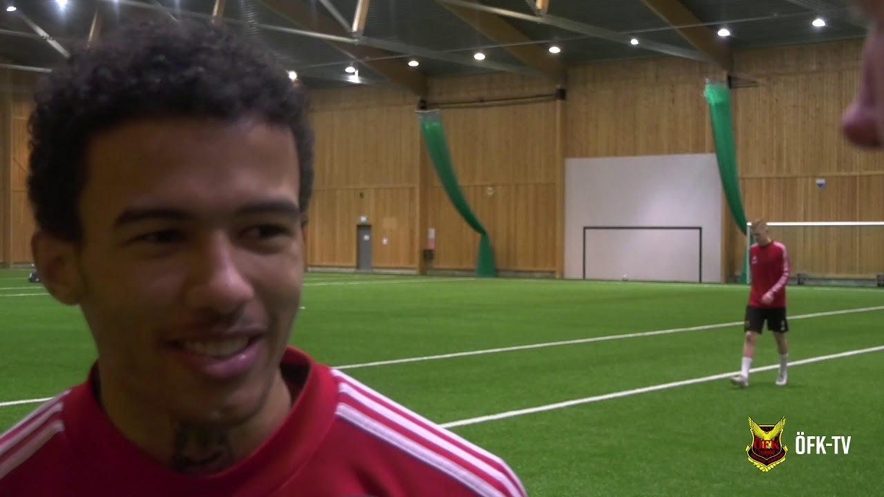 Jerell Sellars är tillbaka i träning i ÖFK. - YouTube