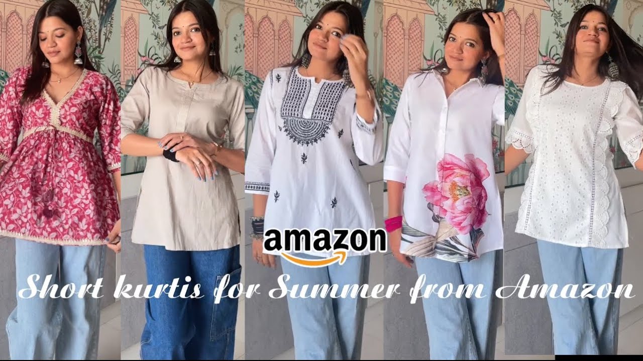 Amazon Short Kurtis haul ♥️ | Amazon finds | Must have kurtis for ...