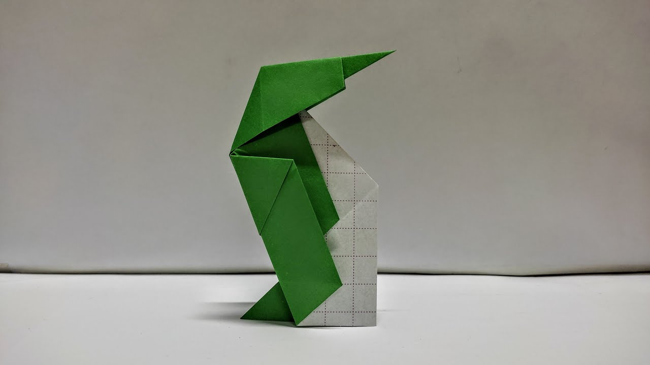 How To Make A Paper Origami Penguin Easy Step By Step - YouTube