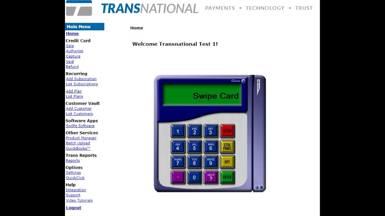 Payment Gateway - Swipe Software - YouTube