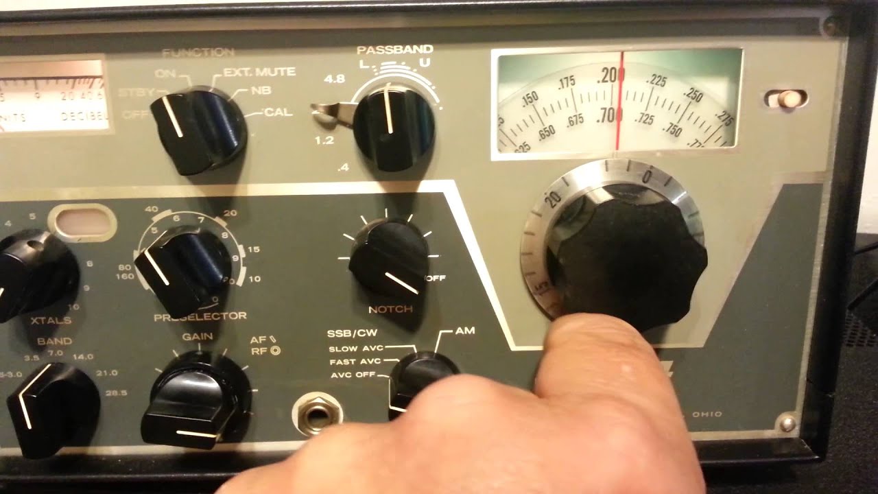 Drake R-4 Receiver - YouTube