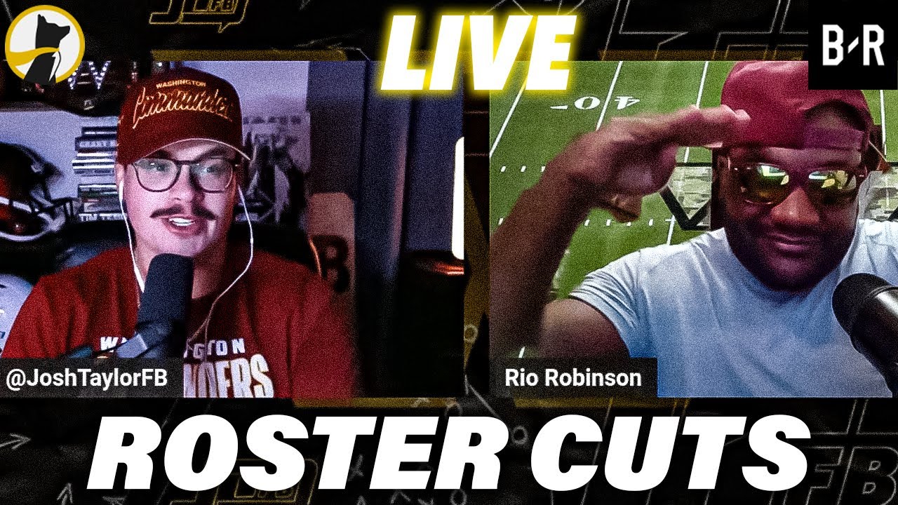 Washington Commanders Roster Cuts & News LIVE w/ @Rio_Robinson91 - YouTube