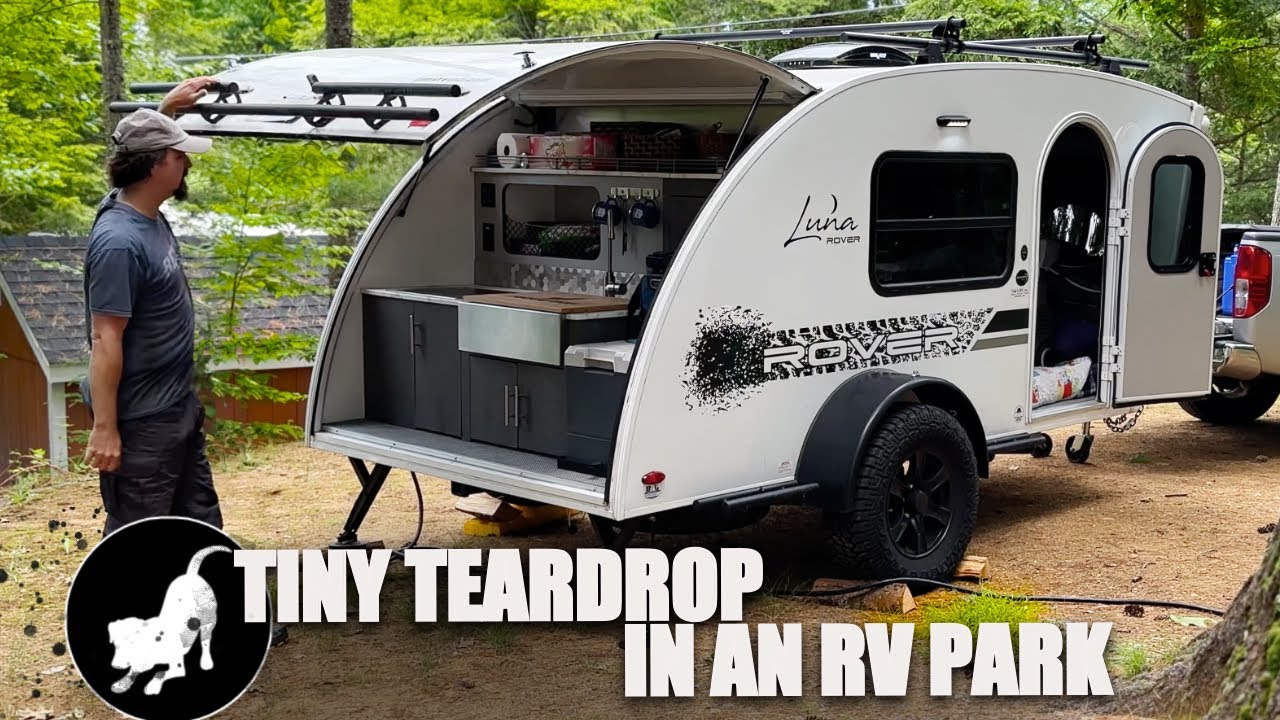 TEARDROP CAMPING ADVENTURE. Teardrop camper. Rain and Coffee #adventure ...