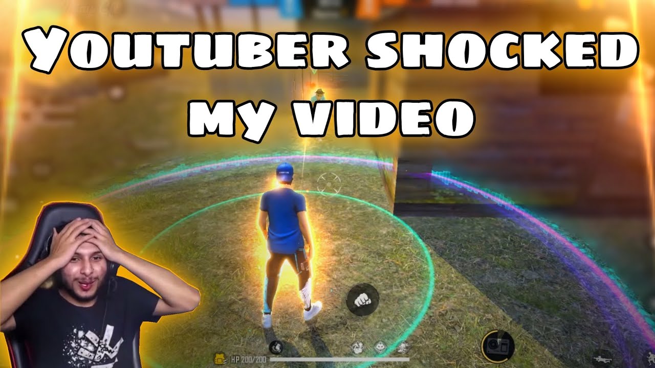 Youtuber shocked my video 😲😱 - YouTube