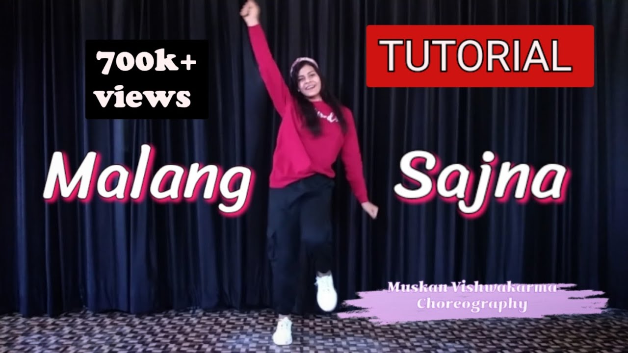 MALANG SAJNA | (Dance Tutorial) | Sachet Tandon | Parampara Tandon | Muskan vishwakarma | - YouTube