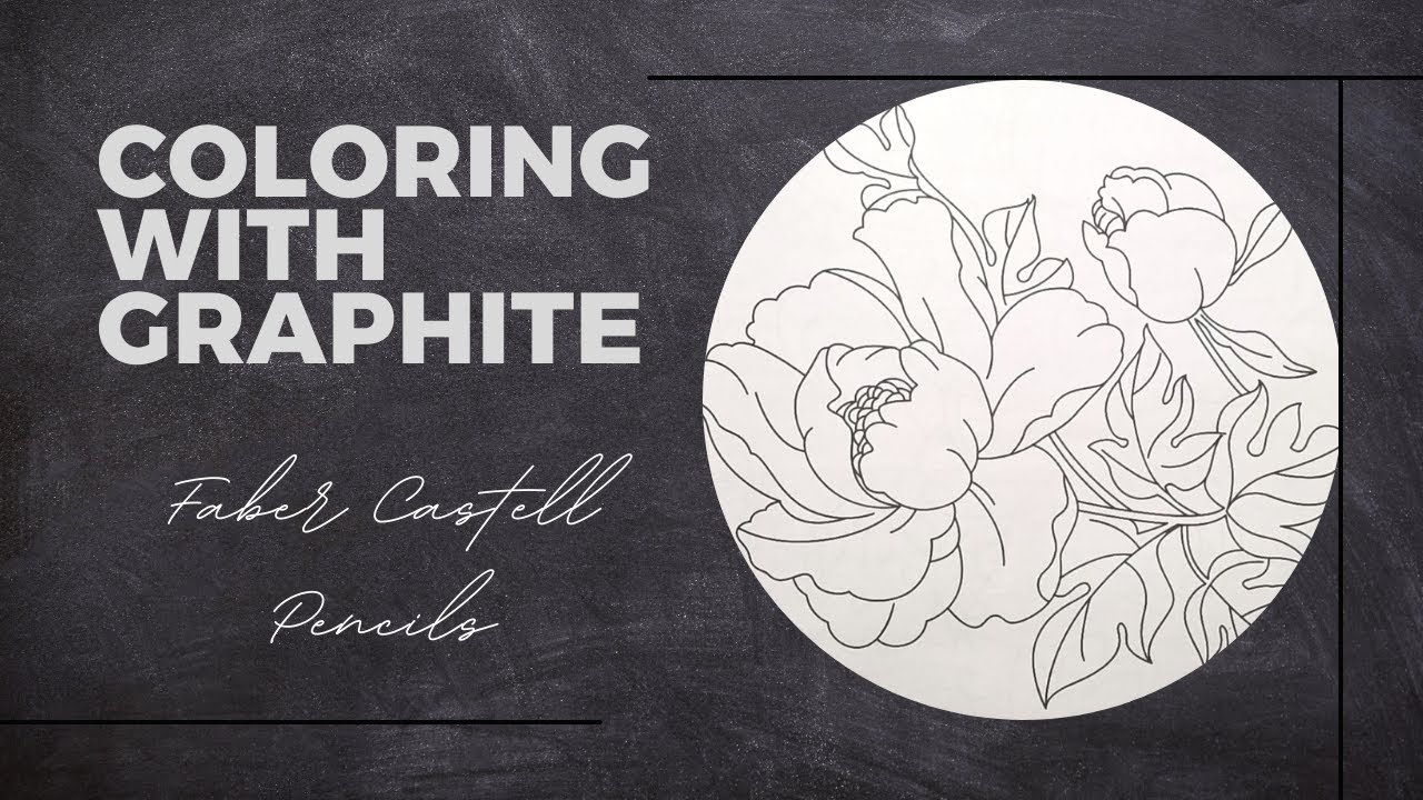 Ever wanted to color in graphite? - YouTube