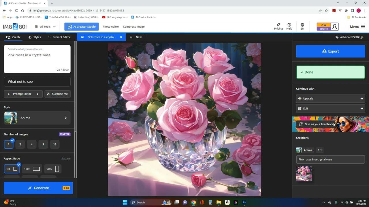 Creating AI Art with a Free Online Generator - YouTube