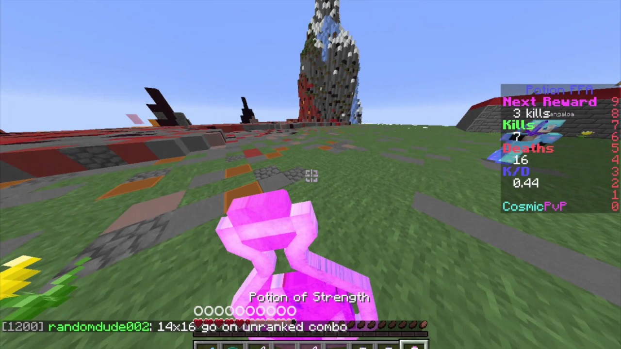 Minecraft Pvping Ep 1 I COMBOED SO HARD!! - YouTube