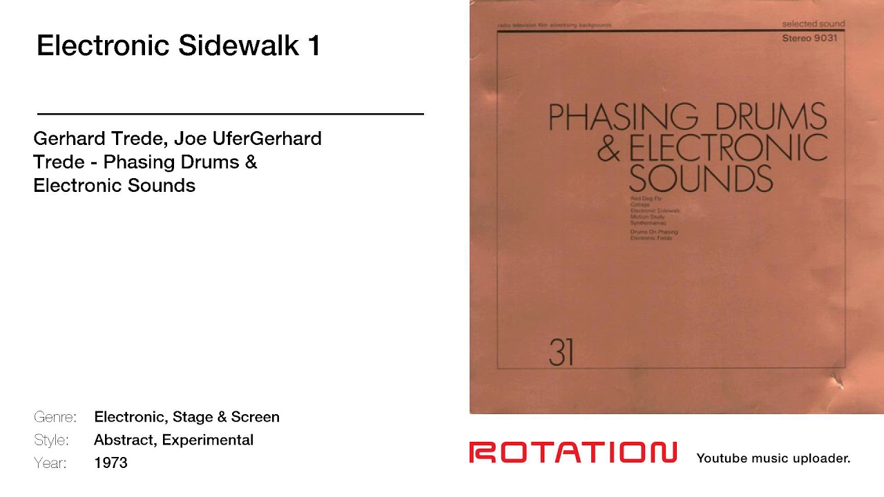 Gerhard Trede, Joe UferGerhard Trede - Electronic Sidewalk 1 - YouTube