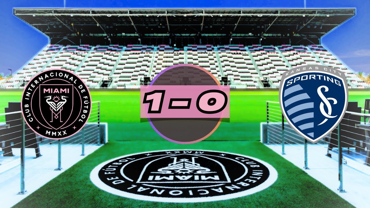 Inter Miami vs Sporting KC | Match Highlights #concacaf #efootball2025 ...