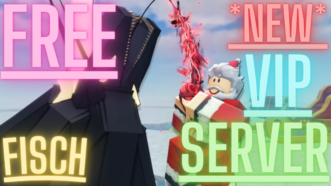 *NEW* FREE VIP Server For Fisch PLUS UPDATED Giveaway REWARD! - YouTube