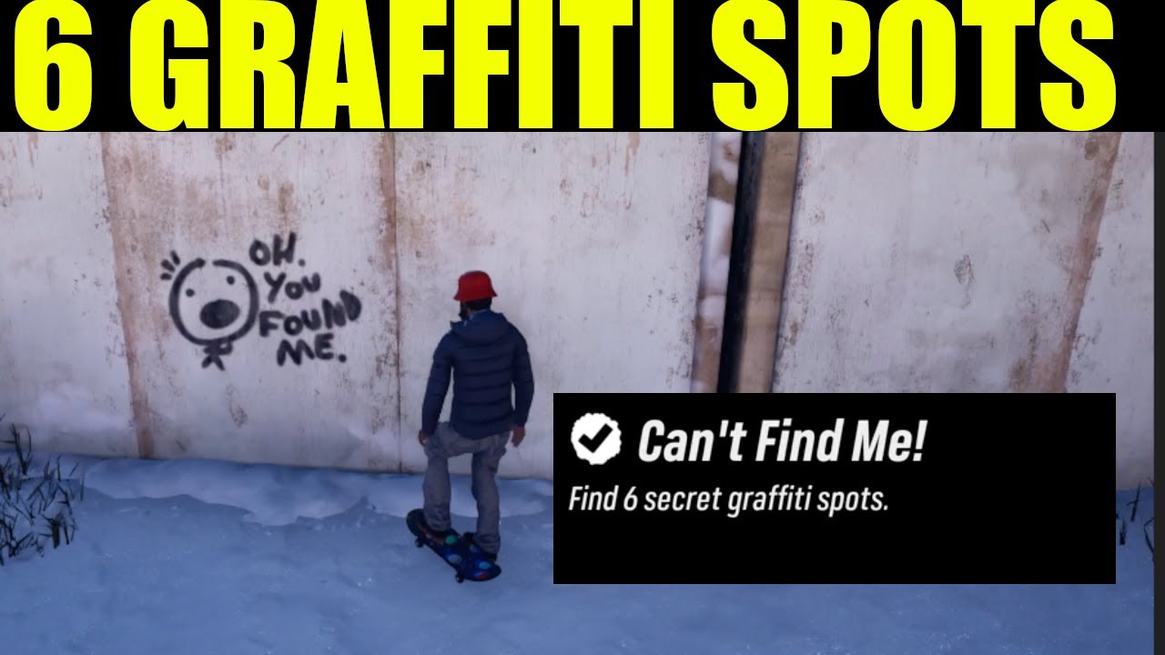 Tony Hawk Pro Skater 3+4 - Where to find 6 secret graffiti spots - YouTube