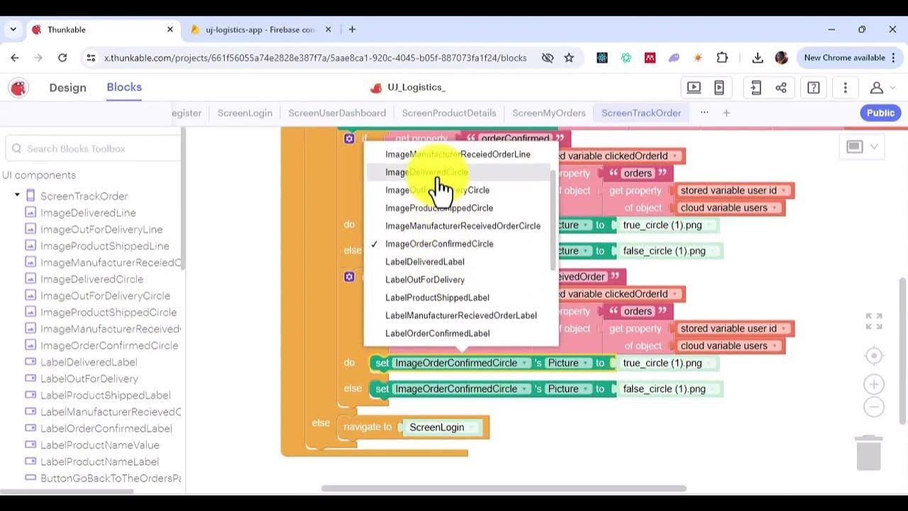 Using Conditional Statement / if-else Statement in Thunkable (1 of 2) - YouTube