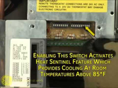GE zoneline Dip Switches Test Mode - YouTube