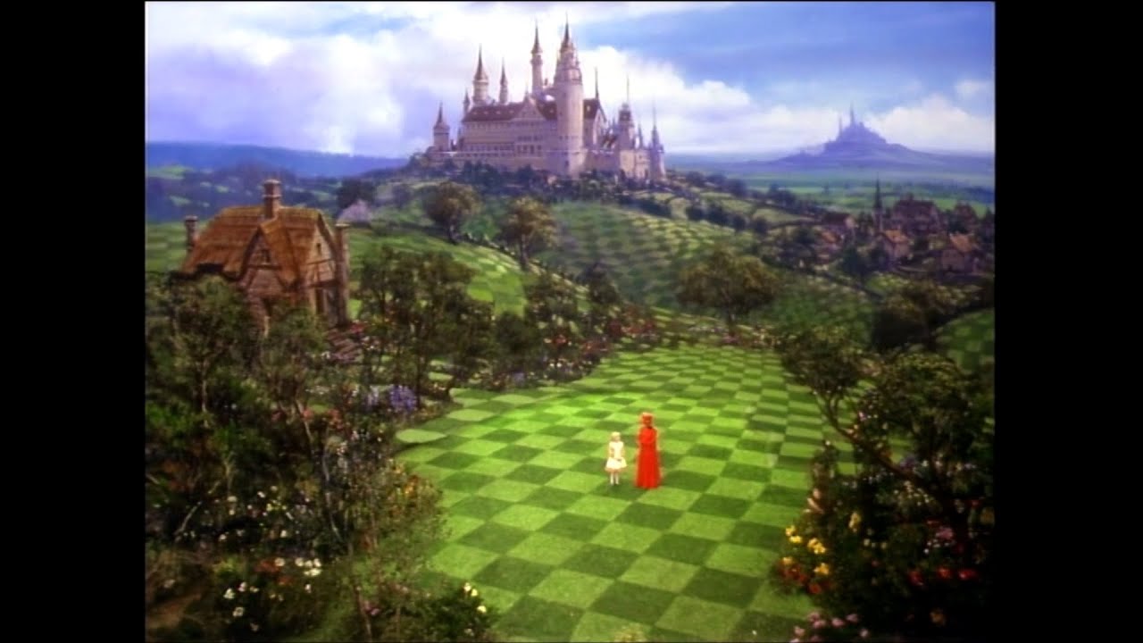 18 "The Flower Garden & The Red Queen" (from 'Alice In Wonderland ...