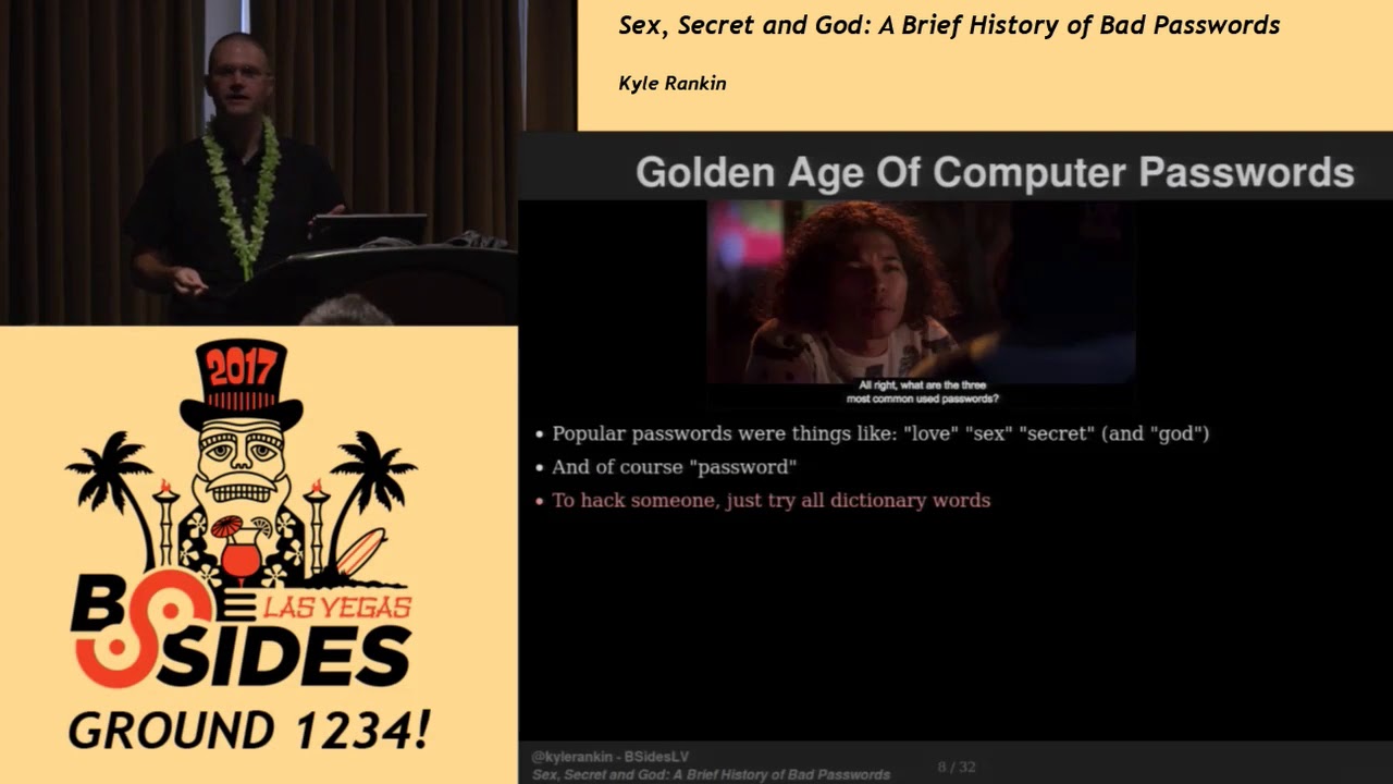 G1234! - Sex, Secret and God: A Brief History of Bad Passwords - Kyle ...