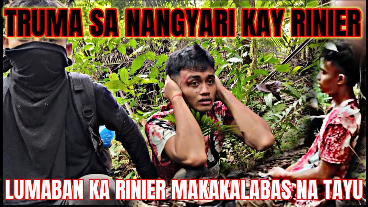 RINIER NA TRUMA SA NANGYARI LUMABAN KA RINIER ANDITO LANG KAMI - YouTube