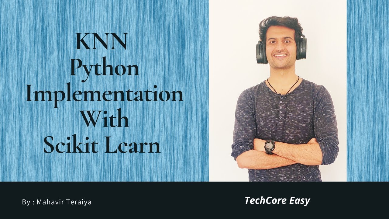 Knn Python Implementation K Nearest Neighbours Scikit Learn Practical Example Elbow