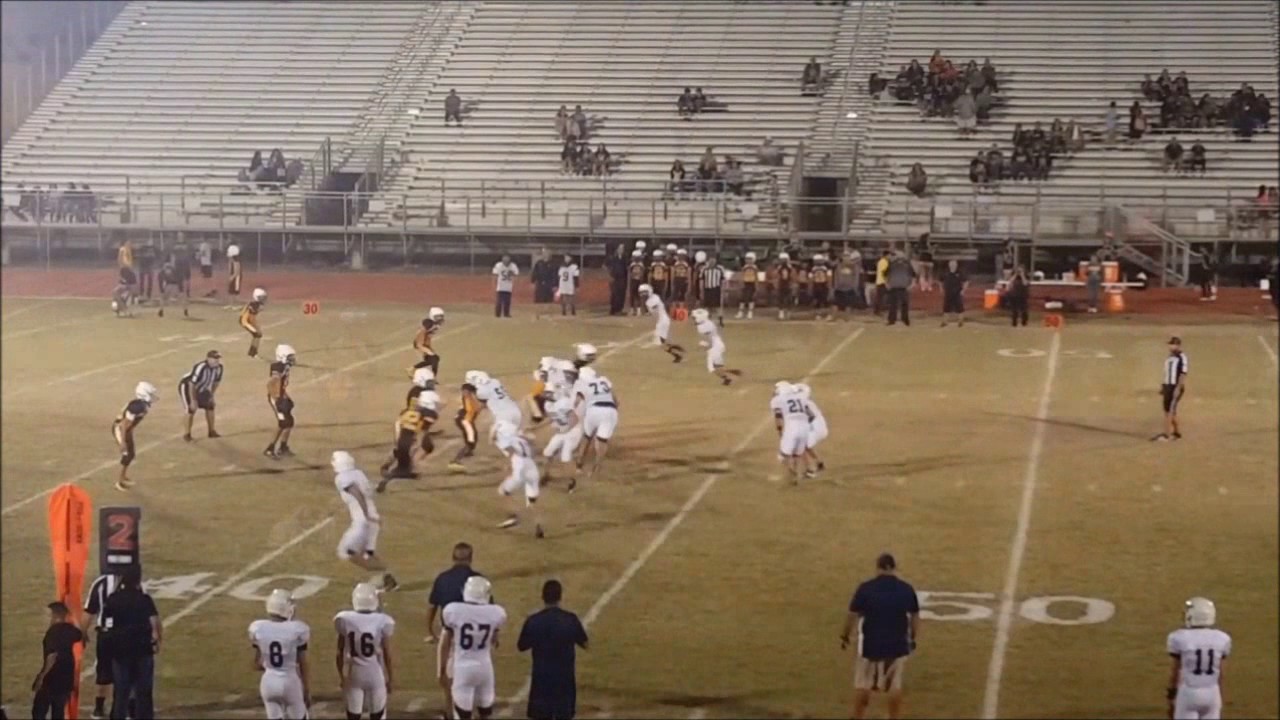 Micah C Rodriguez 8th Grade Football Highlights - YouTube