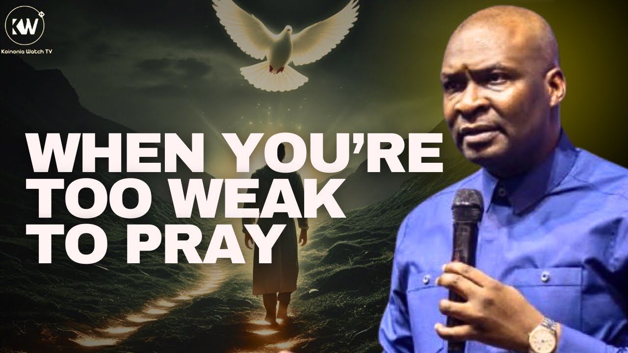 WHEN YOU’RE TOO WEAK TO PRAY THE SPIRIT HELPS - Apostle Joshua Selman ...