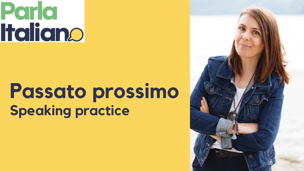Passato prossimo - speaking practice - YouTube