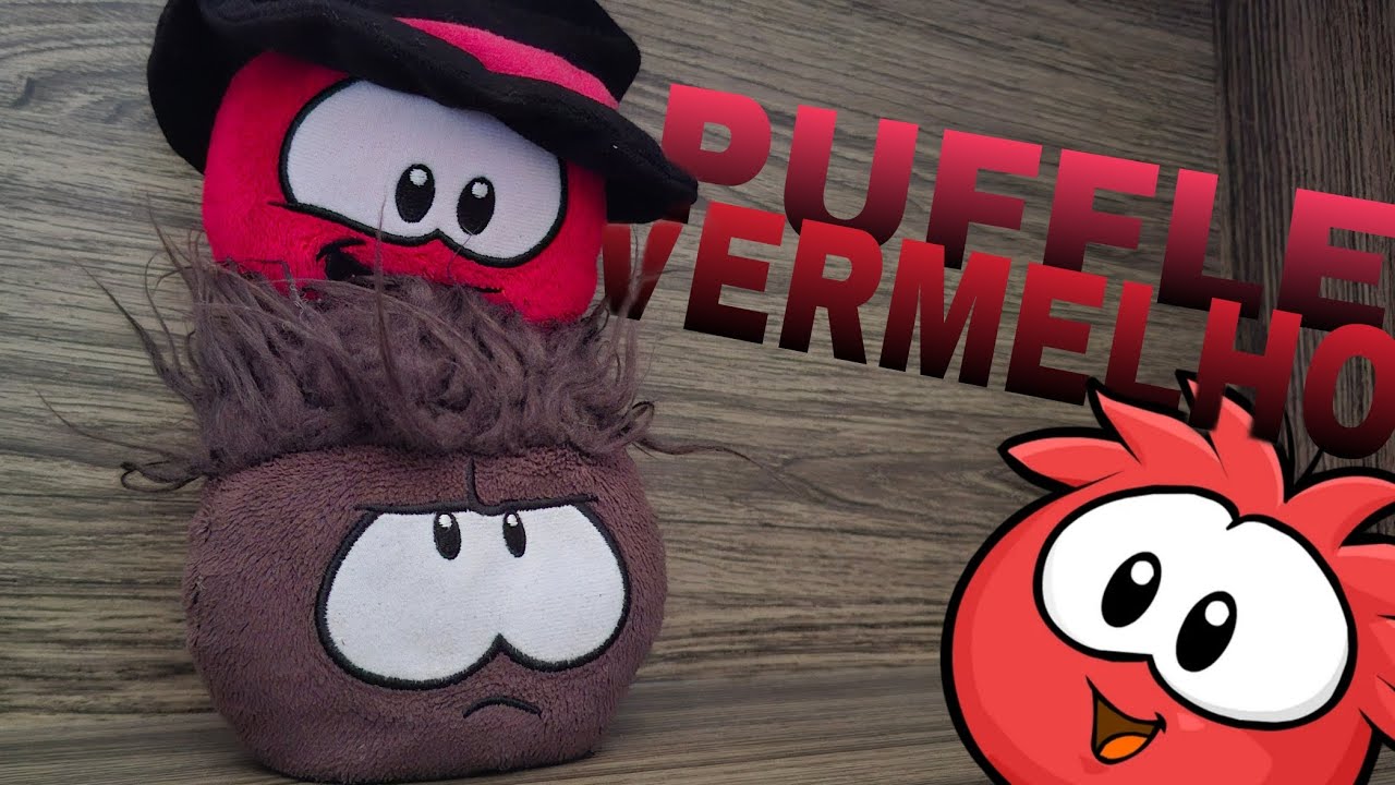 COMPREI O CHILI o puffle vermelho (bear alpha) - YouTube
