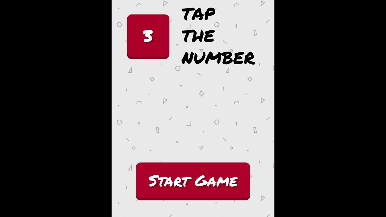 Tap The Number! Preview - YouTube