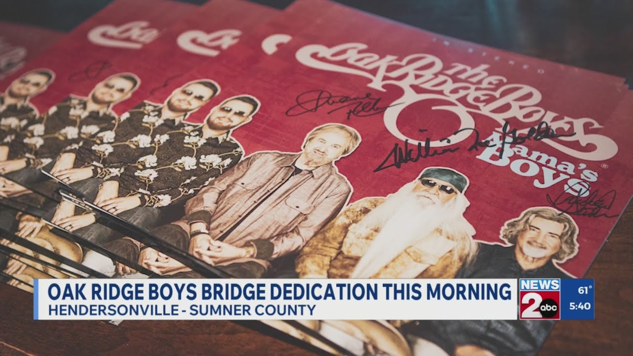 Oak Ridge Boys Bridge dedication Tuesday in Hendersonville - YouTube