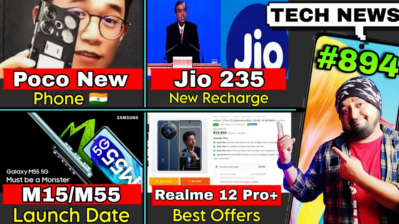 Poco f6, One plus nord ce 4, Realme 12x, Samusng m55, Samsung m15, Iqoo z9 turbo, Infinix gt 20 ...