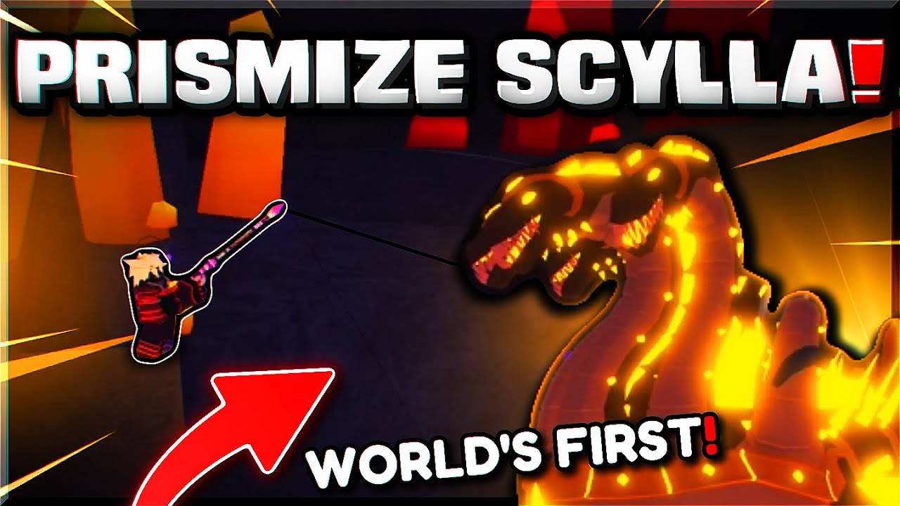 I Caught WORLDS FIRST PRISMIZE SCYLLA In Mariana's Veil Update! | FISCH ...