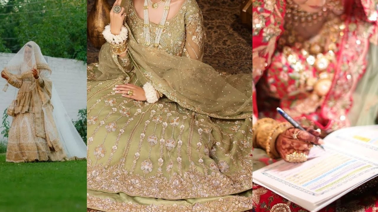 Nikah bride looks|| gorgeous kashmiri Bride Nikah looks #nikahbride # ...