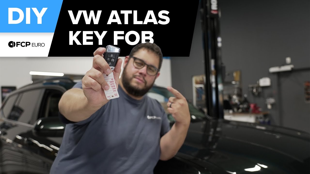 Volkswagen Atlas Key Fob Battery Replacement DIY (2018-2021 VW Atlas ...