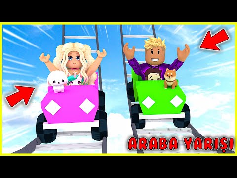 BİRİNCİ OLMAK İÇİN ARKADAŞININ ARABASINI PATLAT 😱💣| ROBLOX cart ride around used car battery 🚘