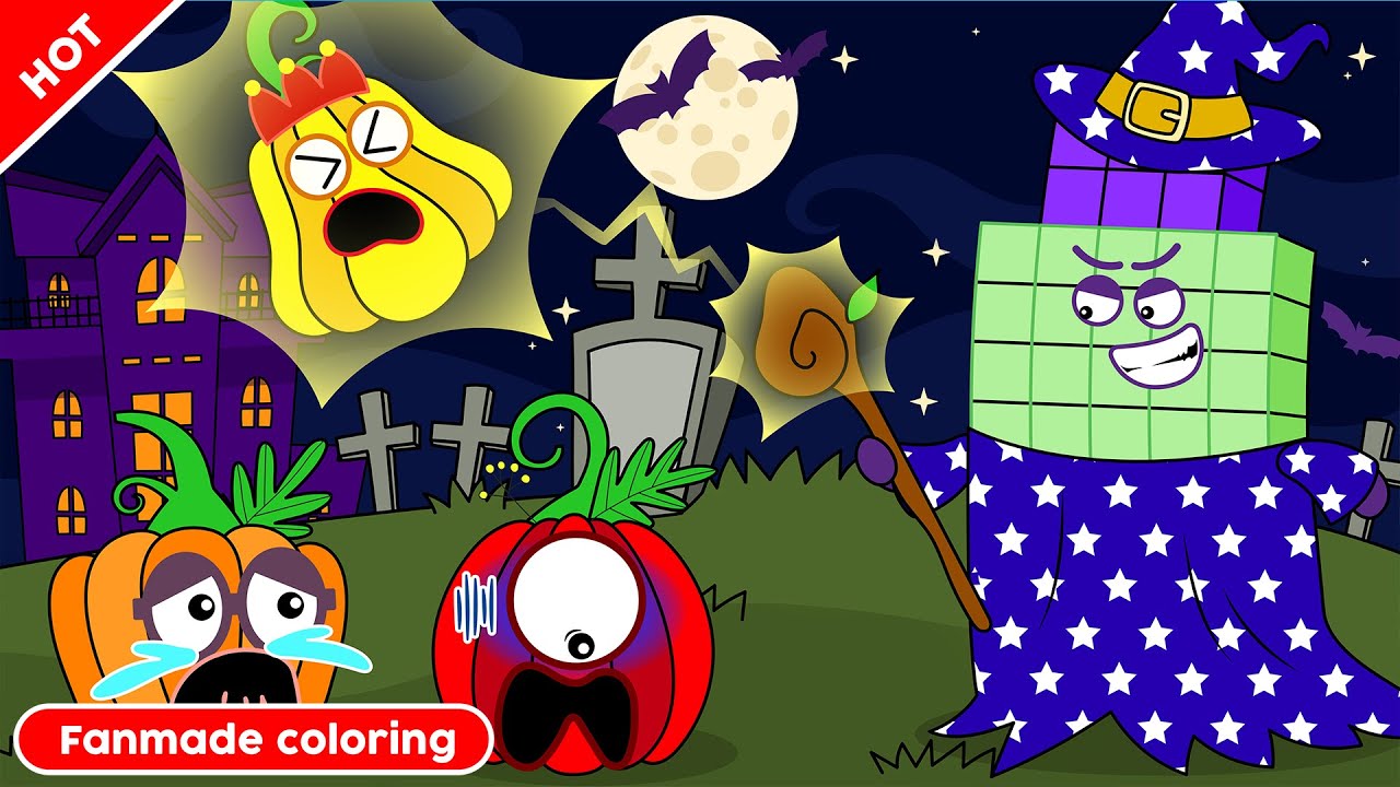 Oh No! NB 1 2 3 Have Been Turned Into Pumpkins By The Witch ...