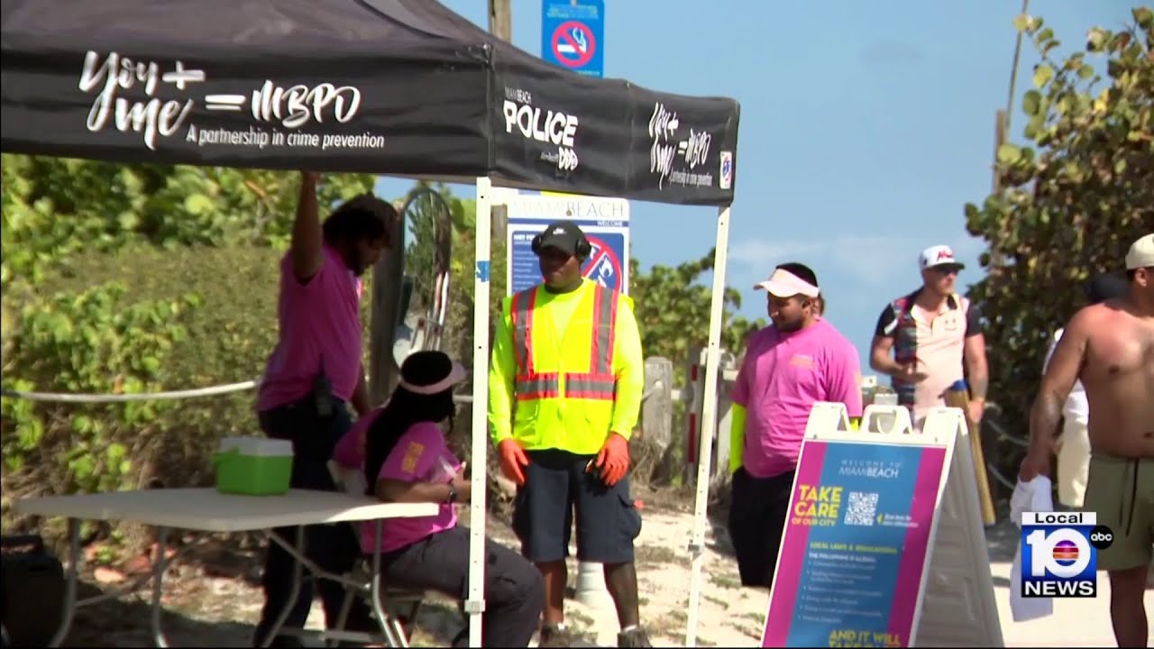 Miami Beach implements spring break rules - YouTube