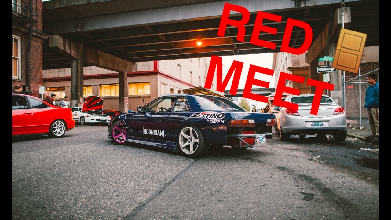 HOW TO CAR MEET (RED DOOR MEET WITH MORE SKIDS) - YouTube