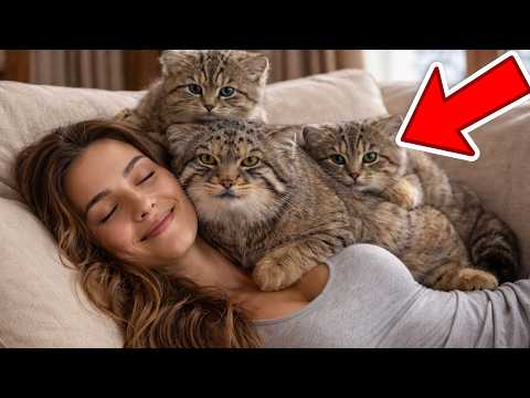 A Mother Manul Cat Pleaded for Help… What Happened Next Will Melt Your Heart ❤️