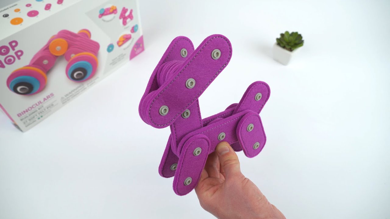 KNOP KNOP instructions BINOCULARS - Puppy - YouTube