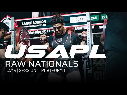 2023 USAPL Raw Nationals | Day 4 - Session 1 - Platform 1 - YouTube