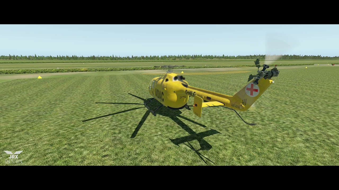 JRX MBB Bo105 - Quick Start-up and Shutdown - X-Plane 11+ - YouTube