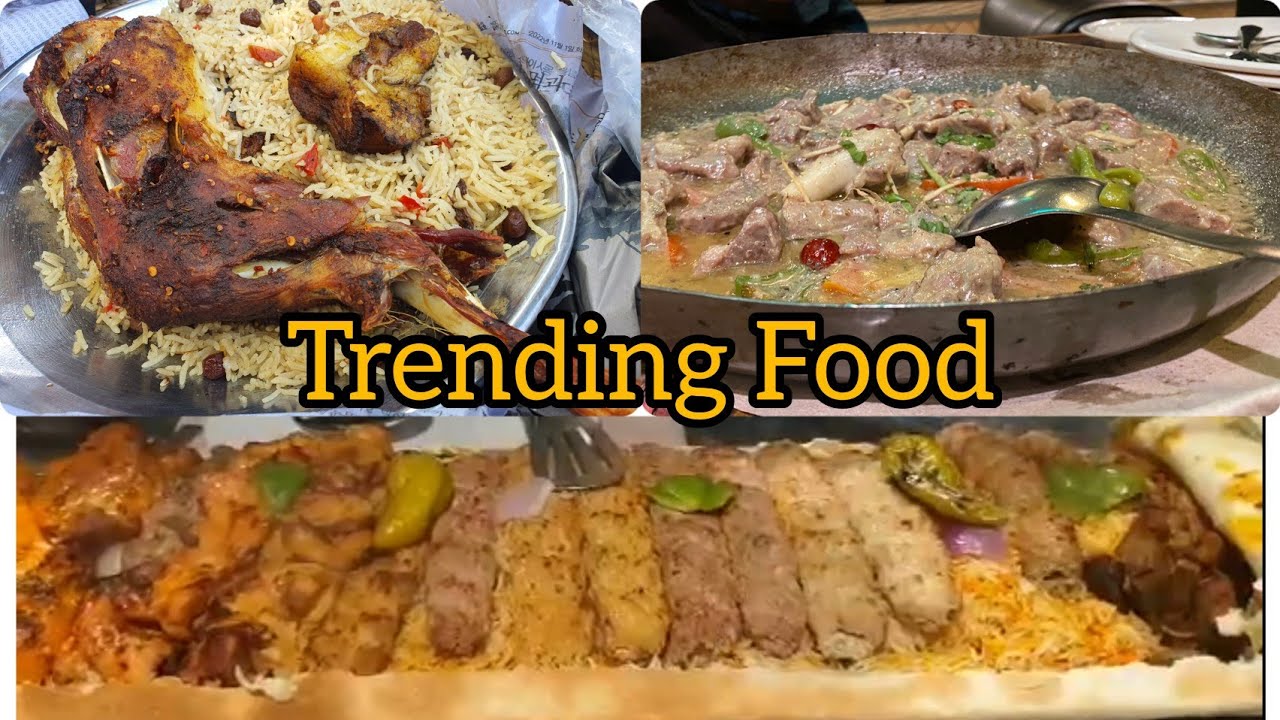 Desi Street Food Pakistan, Tasty BBQ platter, Rice, Mutton Roast, Dum ...