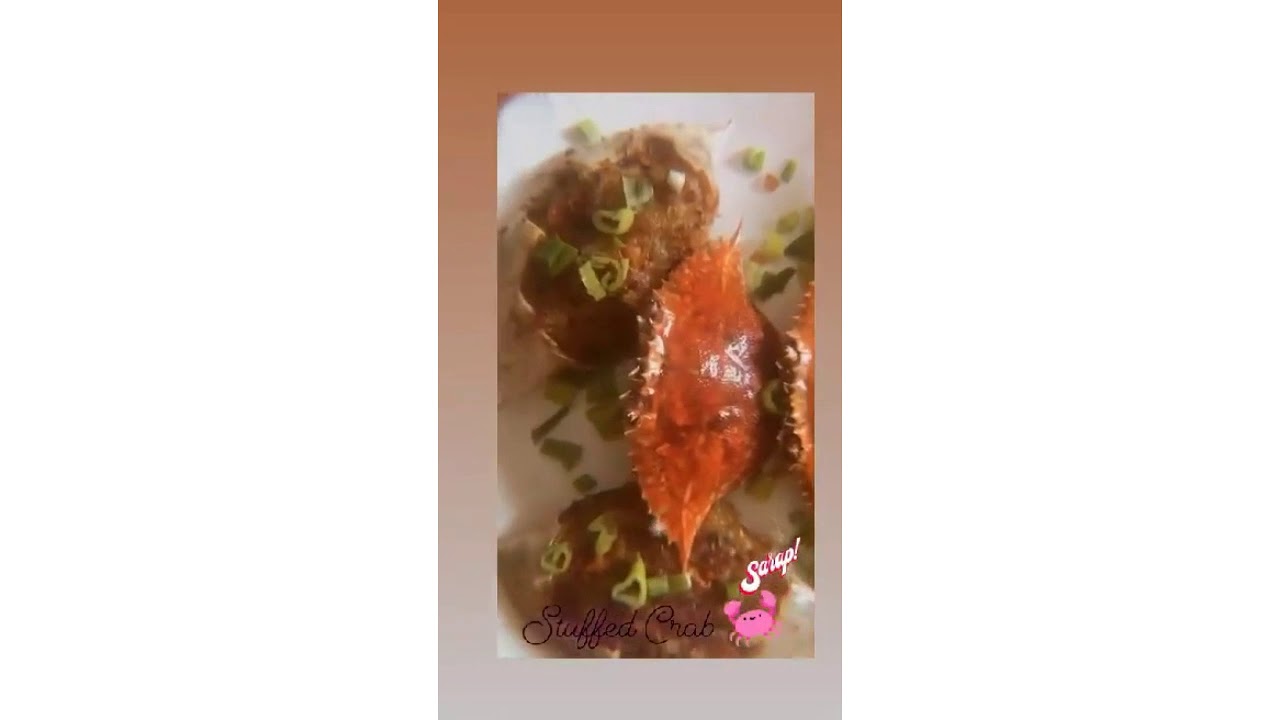 How to cook Rellenong Alimasag ( Stuffed blue crab) - YouTube
